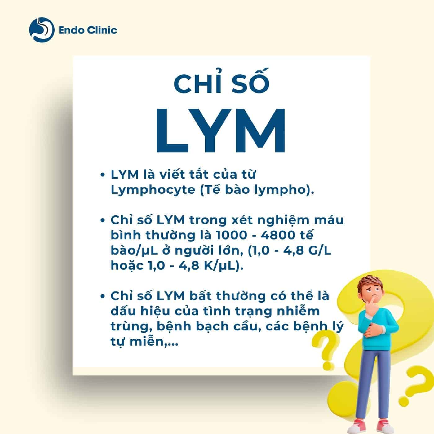 Lym trong xét nghiệm máu là gi? Lym cao có nguy hiểm không? - Nội Soi ...